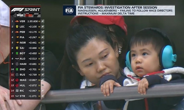 周冠宇第10，赛季首进Q3！F1上海冲刺赛：索伯车队双车进Q3-直播吧