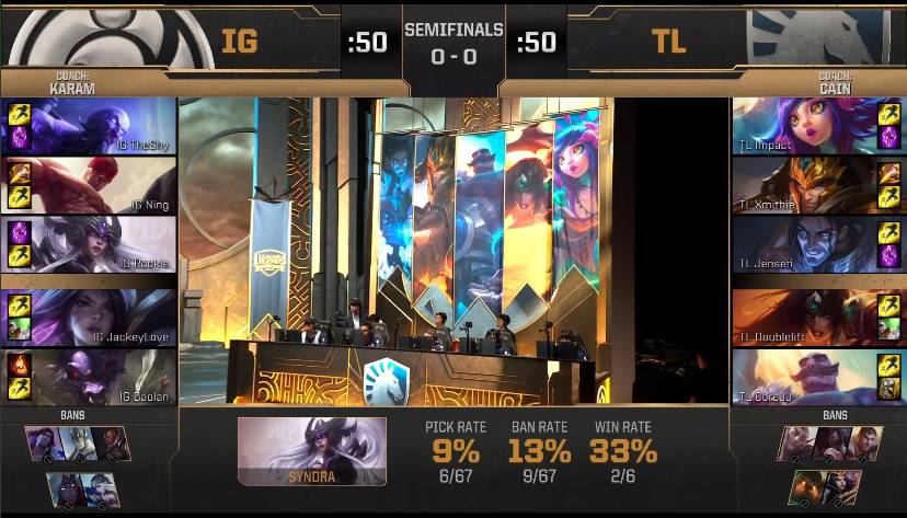 MSI半决赛：TL击破IG节奏 被破两路翻盘取胜拿下首局-直播吧