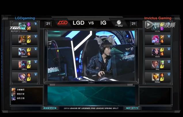 【经典回顾】LPL“奥斯卡”之战LGD vs IG，千军万马避战EDG-直播吧