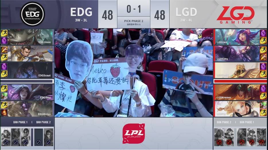 LPL夏季赛：最后一波Iboy卡莎操作拉满 EDG成功扳回一城-直播吧