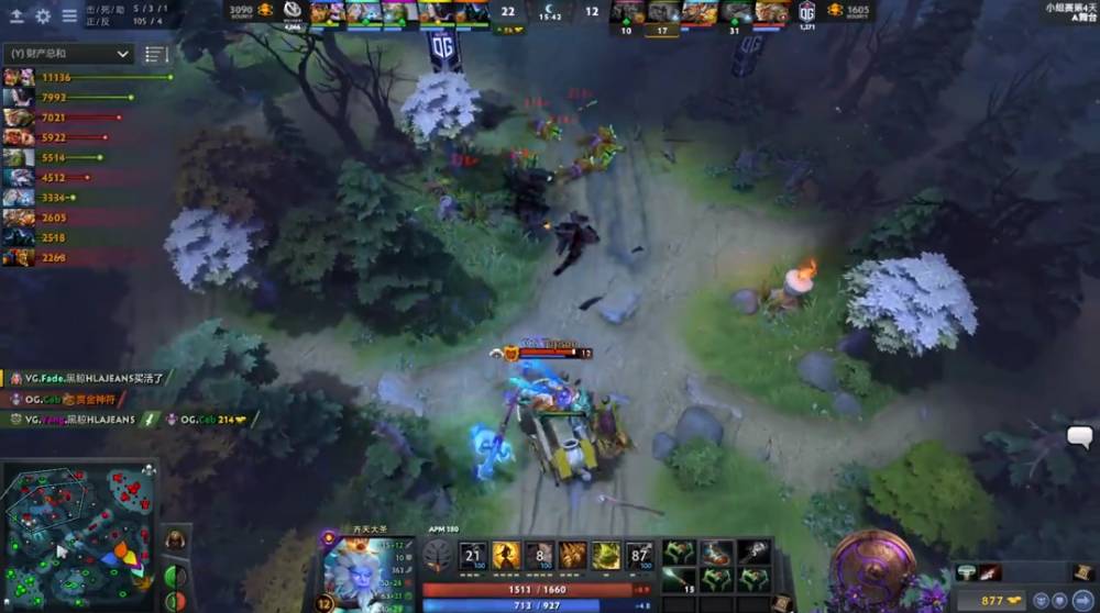 TI9小组赛：Ana团队飞机出山无人能敌 VG战平OG-直播吧zhibo8.cc