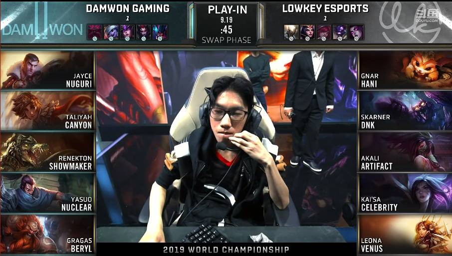 S9入围赛：DWG再次碾压LK取胜拿到赛点-直播吧