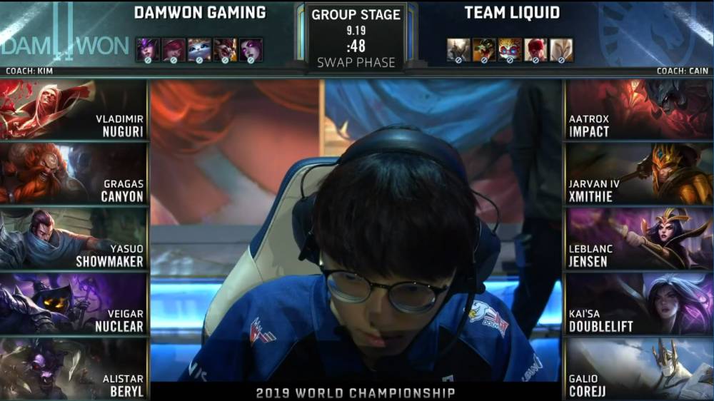 S9小组赛-大师兄四杀简皇爆炸伤害 TL击败DWG拿下首胜-直播吧