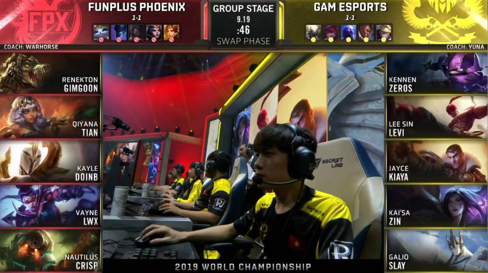 S9小组赛-状态回归四线开花 FPX轻松碾压GAM取两连胜-直播吧