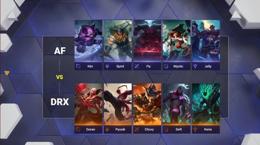 KeSPA杯半决赛：AF再次碾压DRX轻松拿到赛点-直播吧zhibo8.cc