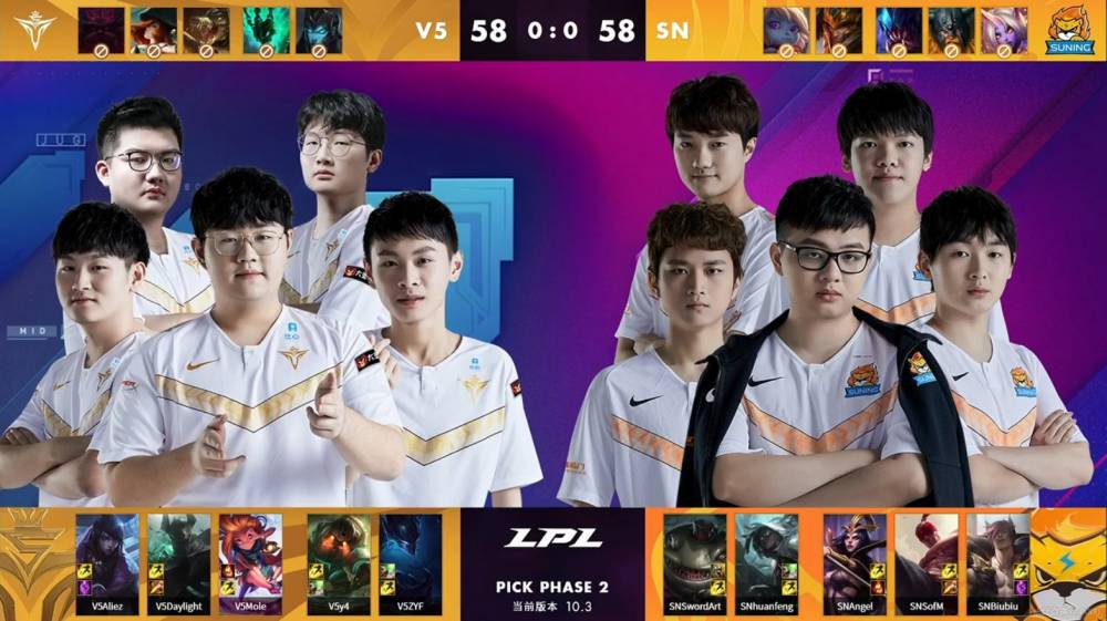 LPL训练赛：SofM艾克抢龙保住优势 SN 2-1击败V5-直播吧zhibo8.cc