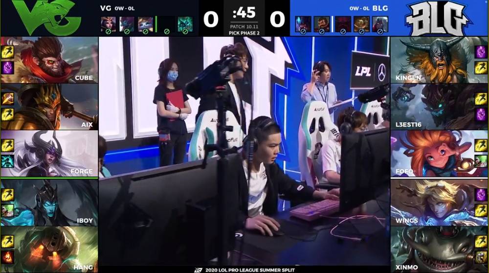 LPL夏季赛：VG首场完美发挥 击败BLG成功拿下首局-直播吧zhibo8.cc
