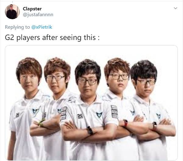 Twitch女主播喊话G2：你们今年夺冠的话，我就穿G2队服拍片-直播吧zhibo8.cc