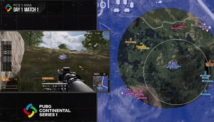 PCS东亚赛：不利境况逆转！Tianba九杀吃鸡-直播吧zhibo8.cc