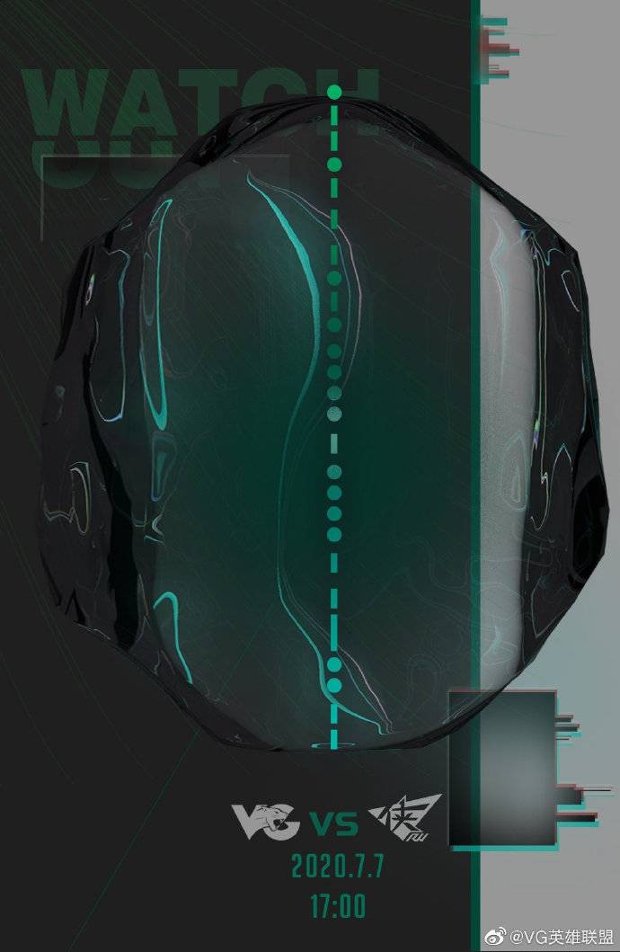 VG发布对阵RW赛前海报：WATCH OUT-直播吧zhibo8.cc