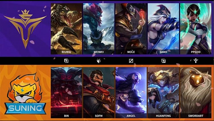 LPL夏季赛：前期野区崩盘SN稳健完成碾压 2-1逆转击败V5-直播吧zhibo8.cc