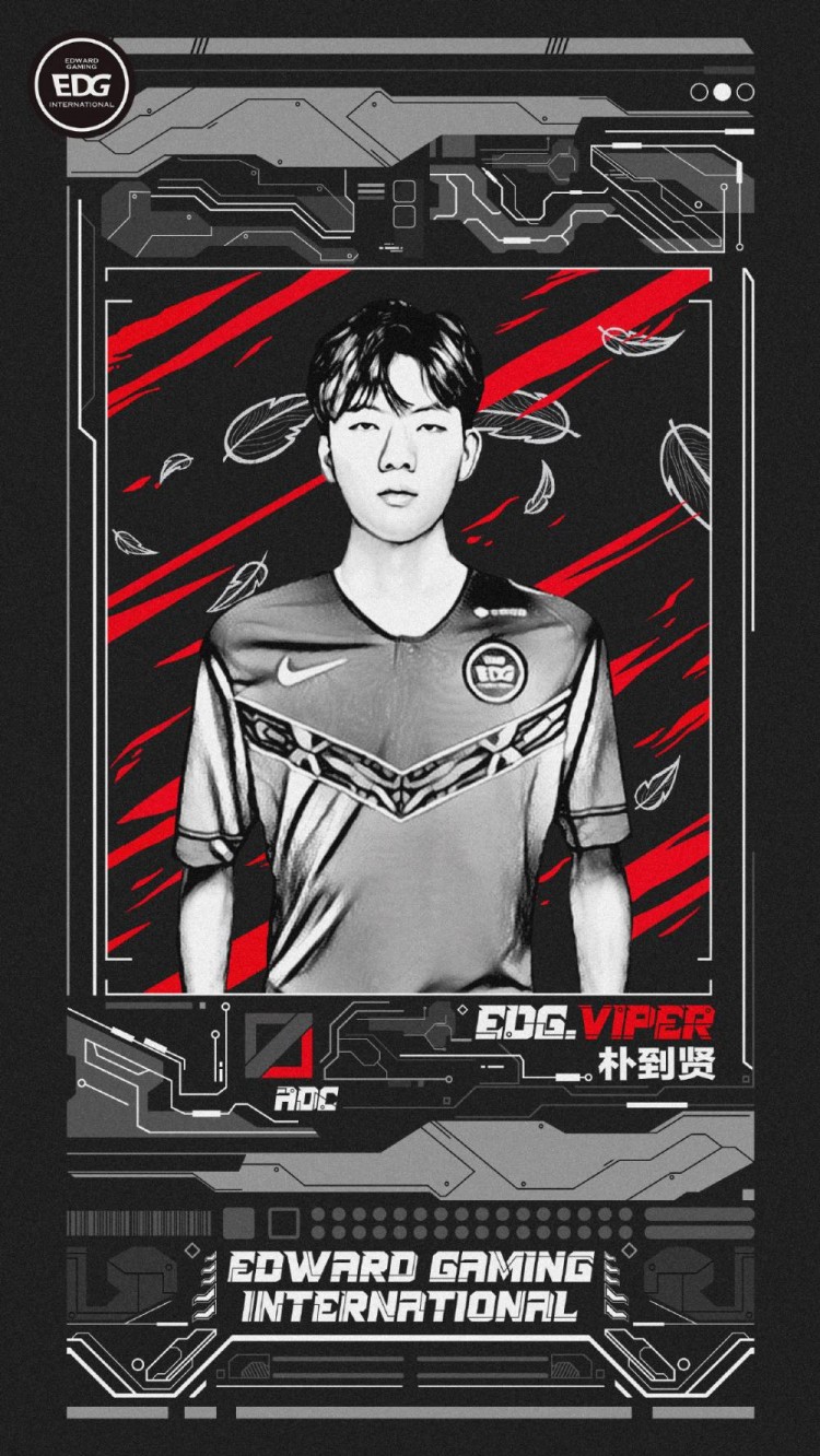 EDG官宣：前GRF下路选手Viper加入-直播吧zhibo8.cc