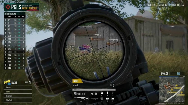 PGIS周决赛：4AM止步第三 iFTY第四 AF圈运优秀获得第一周周冠军-直播吧zhibo8.cc