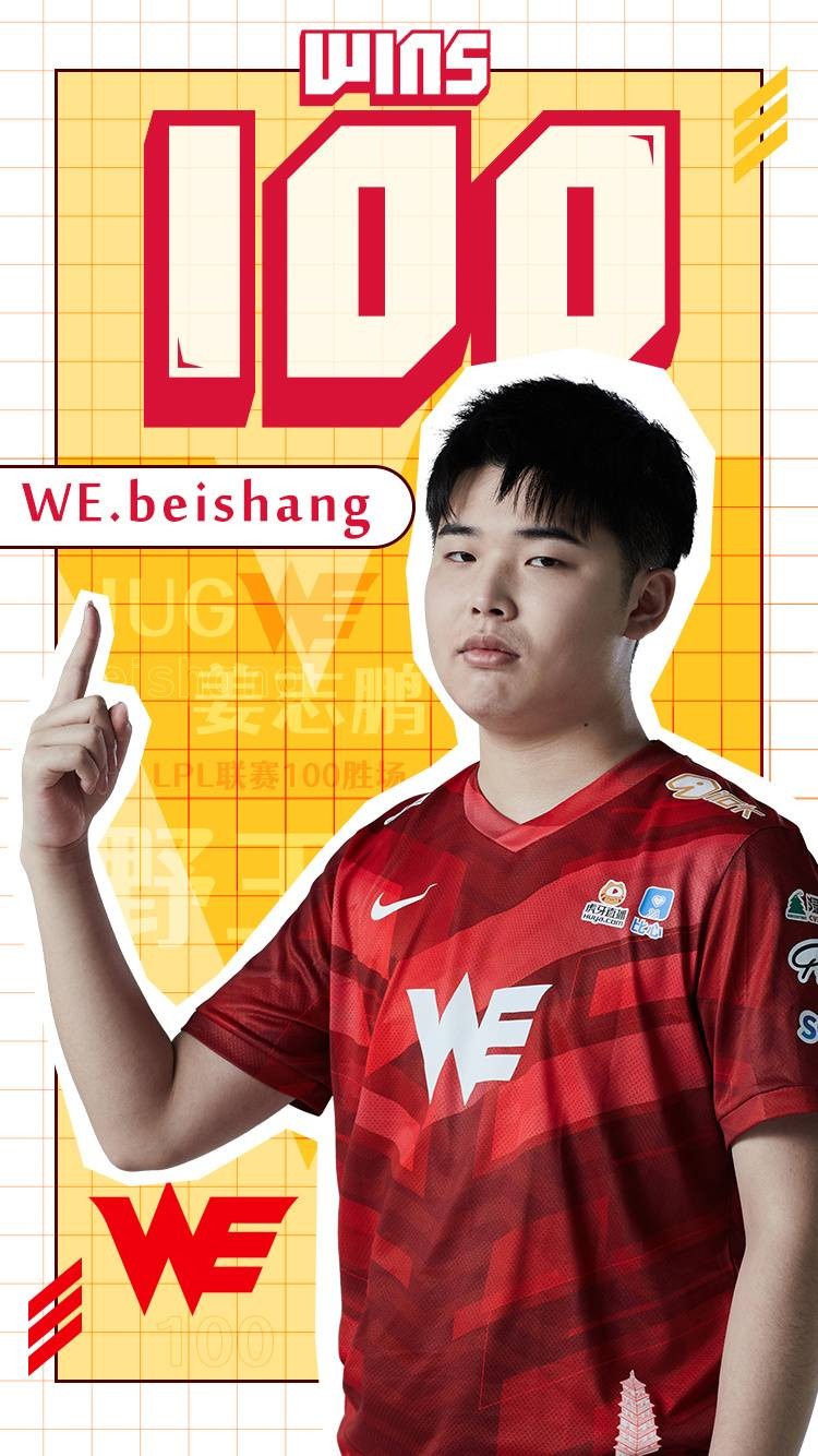 【里程碑】WE击败ES拿下首局 Beishang收获赛场第100胜-直播吧zhibo8.cc
