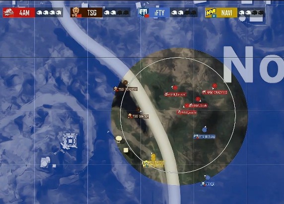 PGI.S周决赛：PCL3队会师决赛圈 NAVI2穿8淘汰4AM吃鸡上岸-直播吧zhibo8.cc