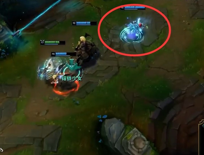 BUG？RNG卡牌TP保兵想一波 但是TP下来小兵直接阵亡了-直播吧zhibo8.cc