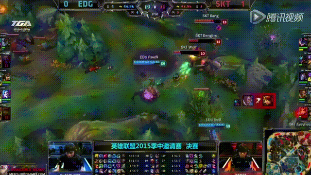 历届MSI回顾—S5：黑暗中的那缕光 EDG破除SKT妖姬不败神话捧杯-直播吧zhibo8.cc