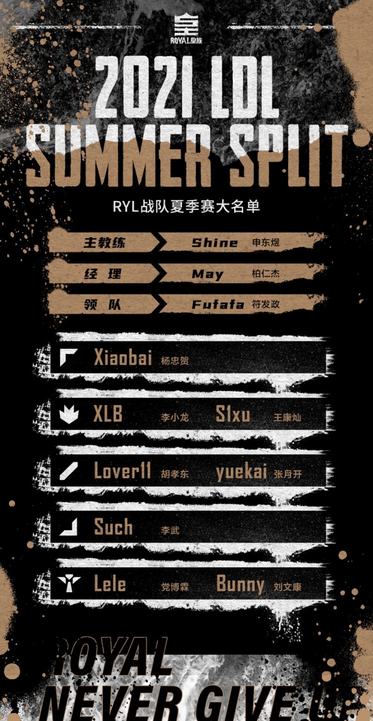 RNG公布二队大名单：小龙堡携手Xiaobai、Lele征战LDL-直播吧zhibo8.cc