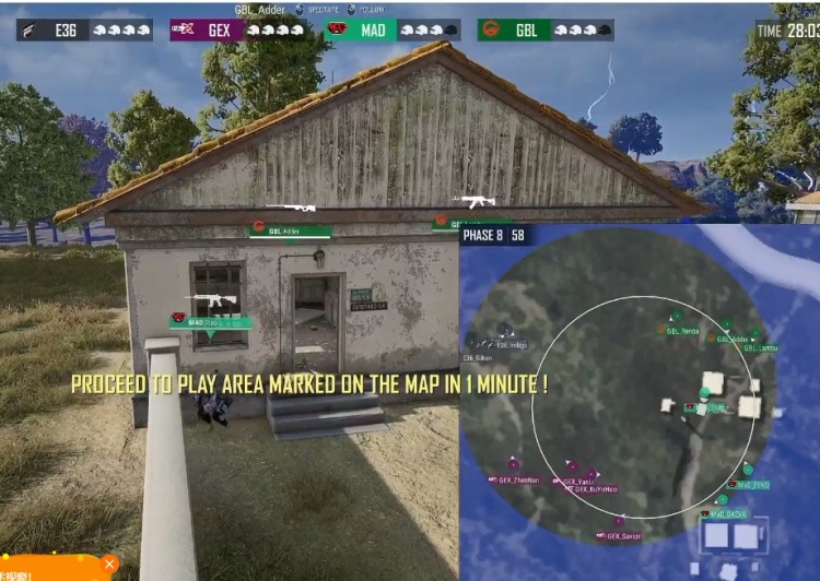 PCS4东亚赛区：PCL无缘决赛圈 MAD屠杀盛宴16杀制霸-直播吧zhibo8.cc