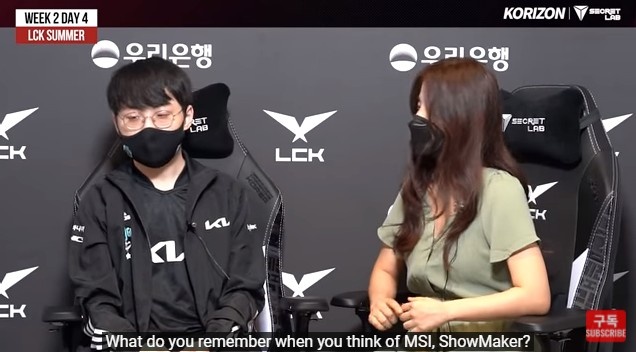 ShowMaker：MSI期间因过敏性皮炎无法好好睡觉 而且肚子疼-直播吧zhibo8.cc