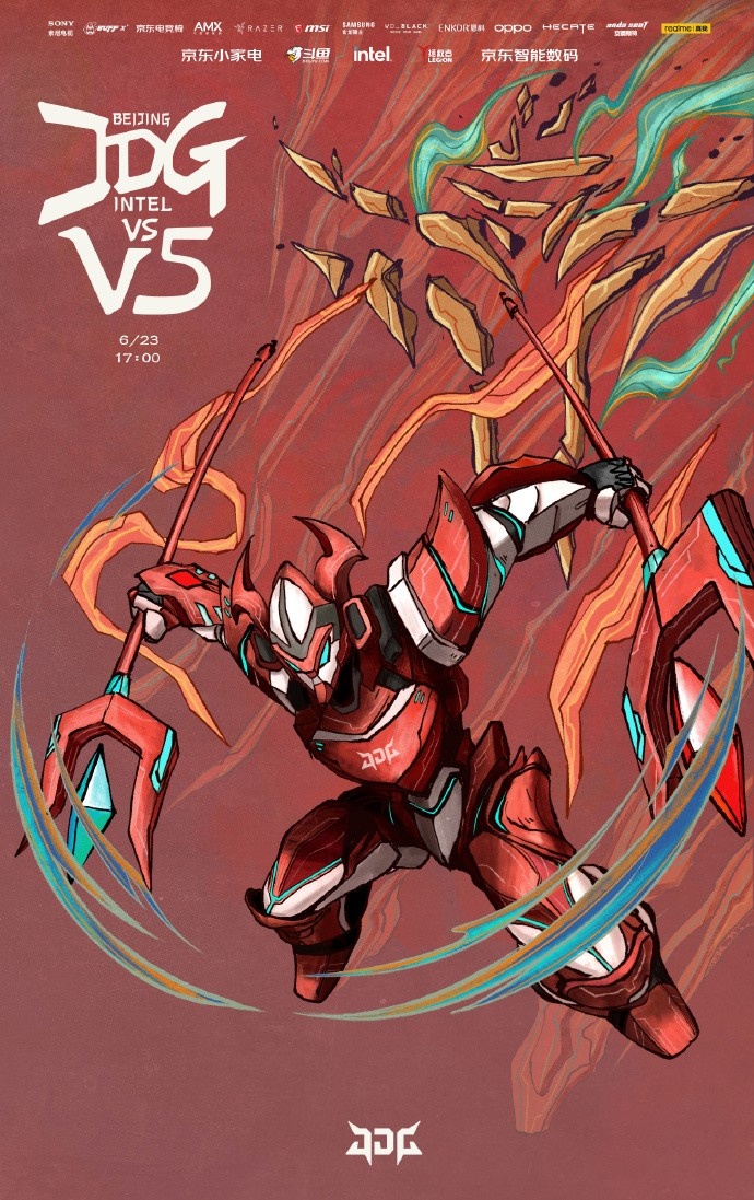 LPL今日海报：JDG的破阵之法 FPX寻秦记-直播吧zhibo8.cc