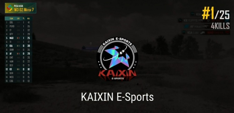 PCS4东亚赛区：四队无限乱战！KX浑水摸鱼4杀吃鸡-直播吧zhibo8.cc