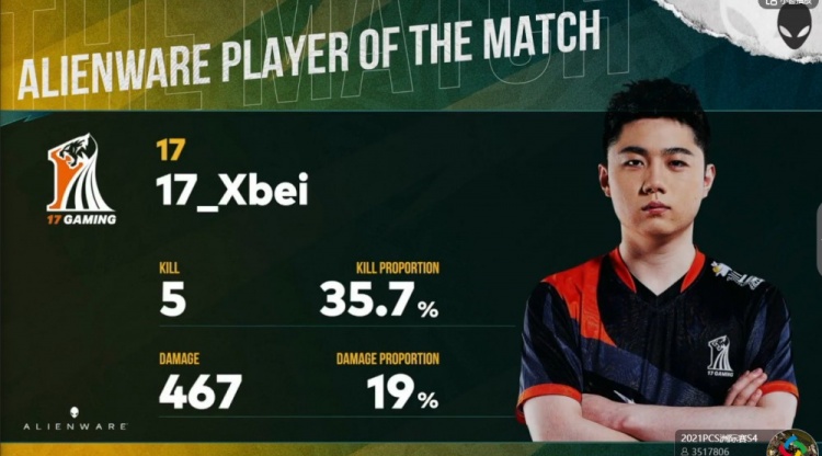 PCS4东亚赛区：沉着冷静决赛圈指挥 17稳稳14杀吃鸡-直播吧zhibo8.cc