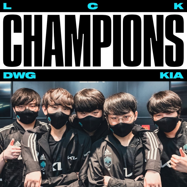 DK荣光照耀LCK！决赛3-1击败T1，历史战绩追平SKT T1历史三连冠-直播吧zhibo8.cc