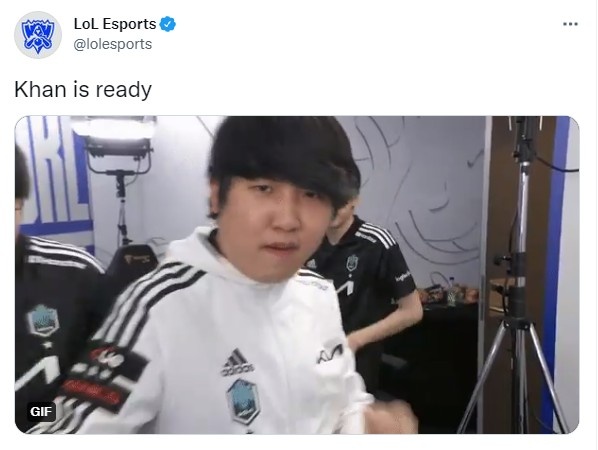 DK击败EDG拿下赛点 LOL赛事官推：Khan已经冠军脸了-直播吧zhibo8.cc