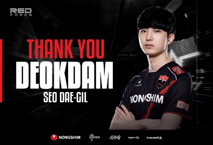 NS官方：下路选手deokdam正式离队，今年入选夏季赛一阵-直播吧zhibo8.cc