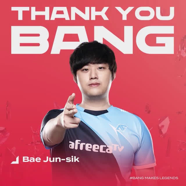 双冠王ADC选手Bang正式退役 LCK更新告别视频：Thank you Bang-直播吧zhibo8.cc