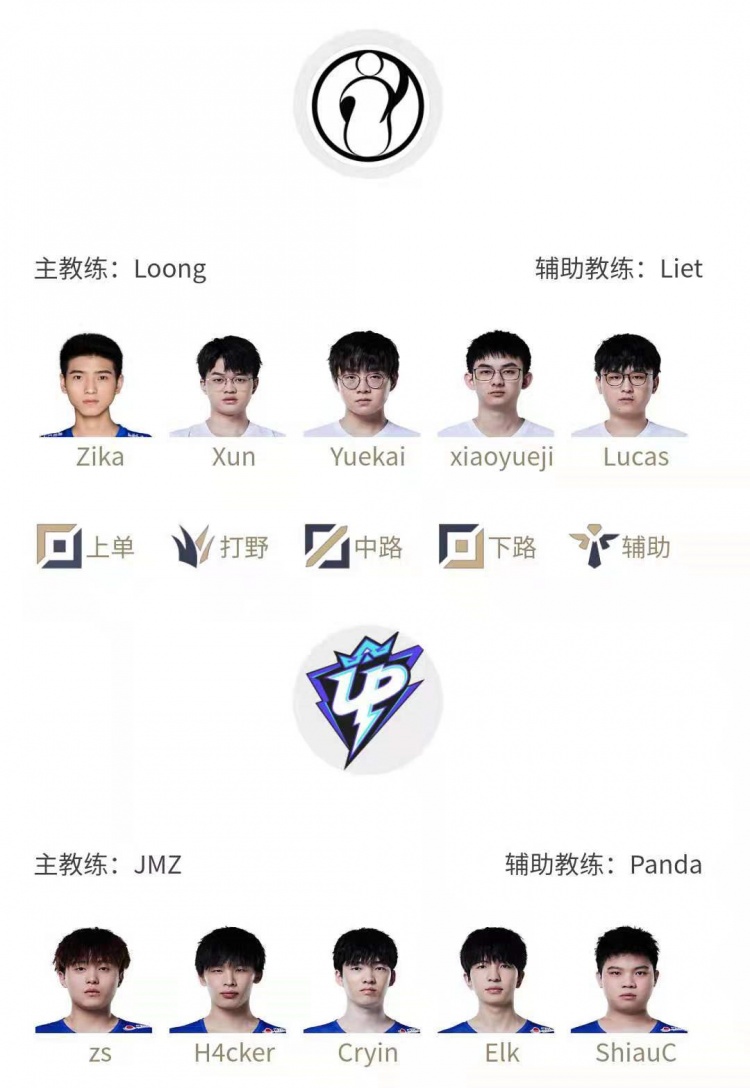 LPL明日首发：iG上单Zika登场 TT.New对战Zdz-直播吧zhibo8.cc