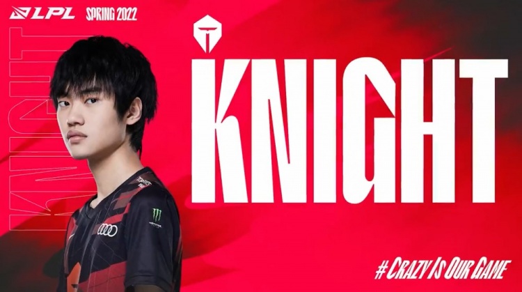 LPL官推分享knight高光：拿下胜利，TES骑士从敌人手中夺走一切-直播吧zhibo8.cc