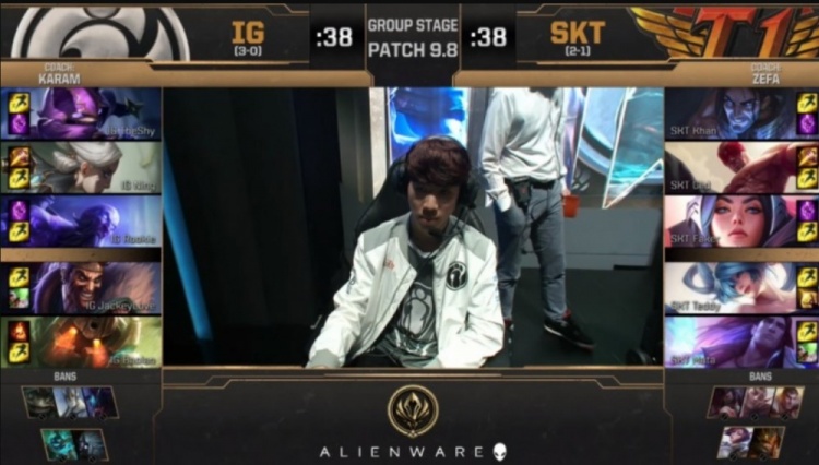 1557！三年前iG轻取SKT 创造Roit国际赛事最短比赛记录-直播吧zhibo8.cc