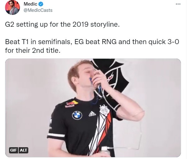 LEC解说：G2拿S9剧本在半决赢T1，EG击败RNG，最后G2夺冠-直播吧zhibo8.cc