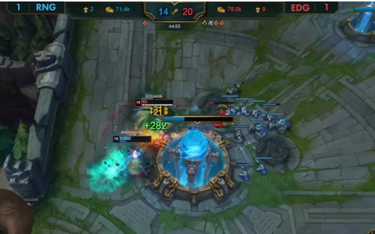 一种魔咒？盘点历次EDG领先近一万经济被翻 SKT洛成名画-直播吧