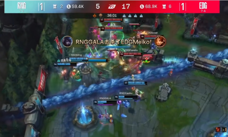 一种魔咒？盘点历次EDG领先近一万经济被翻 SKT洛成名画-直播吧