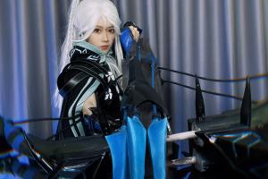 DOTA2解说Ams晒照：这个小黑cos的还行吗？-直播吧