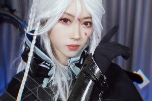 DOTA2解说Ams晒照：这个小黑cos的还行吗？-直播吧