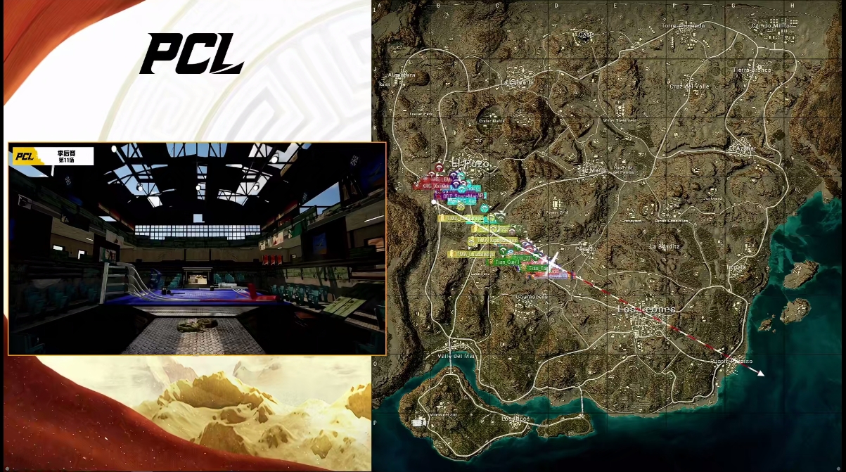 🎮PCL季后赛第二日：GFY站位绝佳高打低淘汰NH六杀吃鸡-直播吧