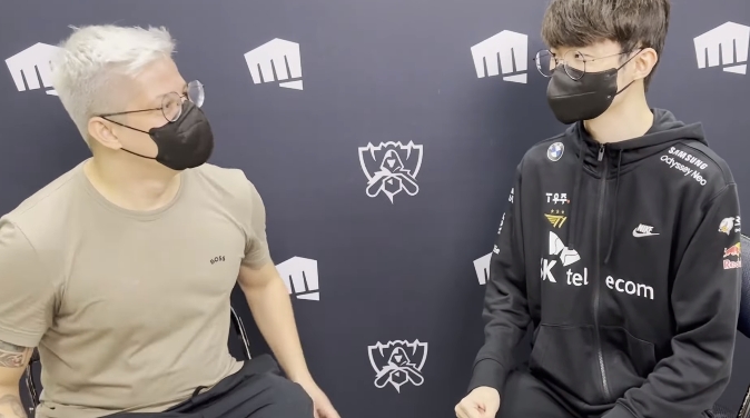 Faker：Keria确实更多地参与到BP中，但BP是大家一起商讨的-直播吧