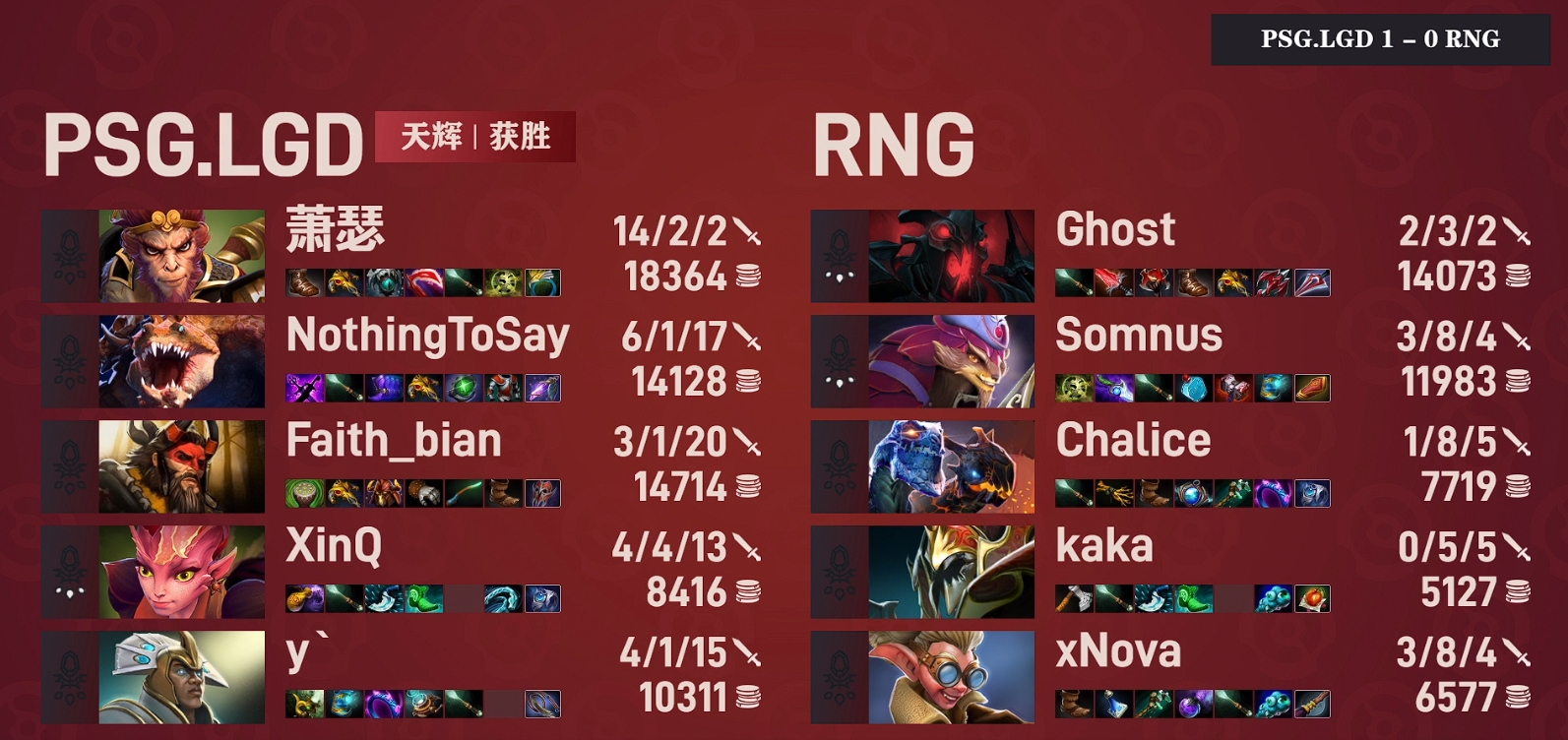🎮Ti11小组赛：NTS獣肆虐四方 Ame绝活大圣出手 LGD 1-0 RNG-直播吧