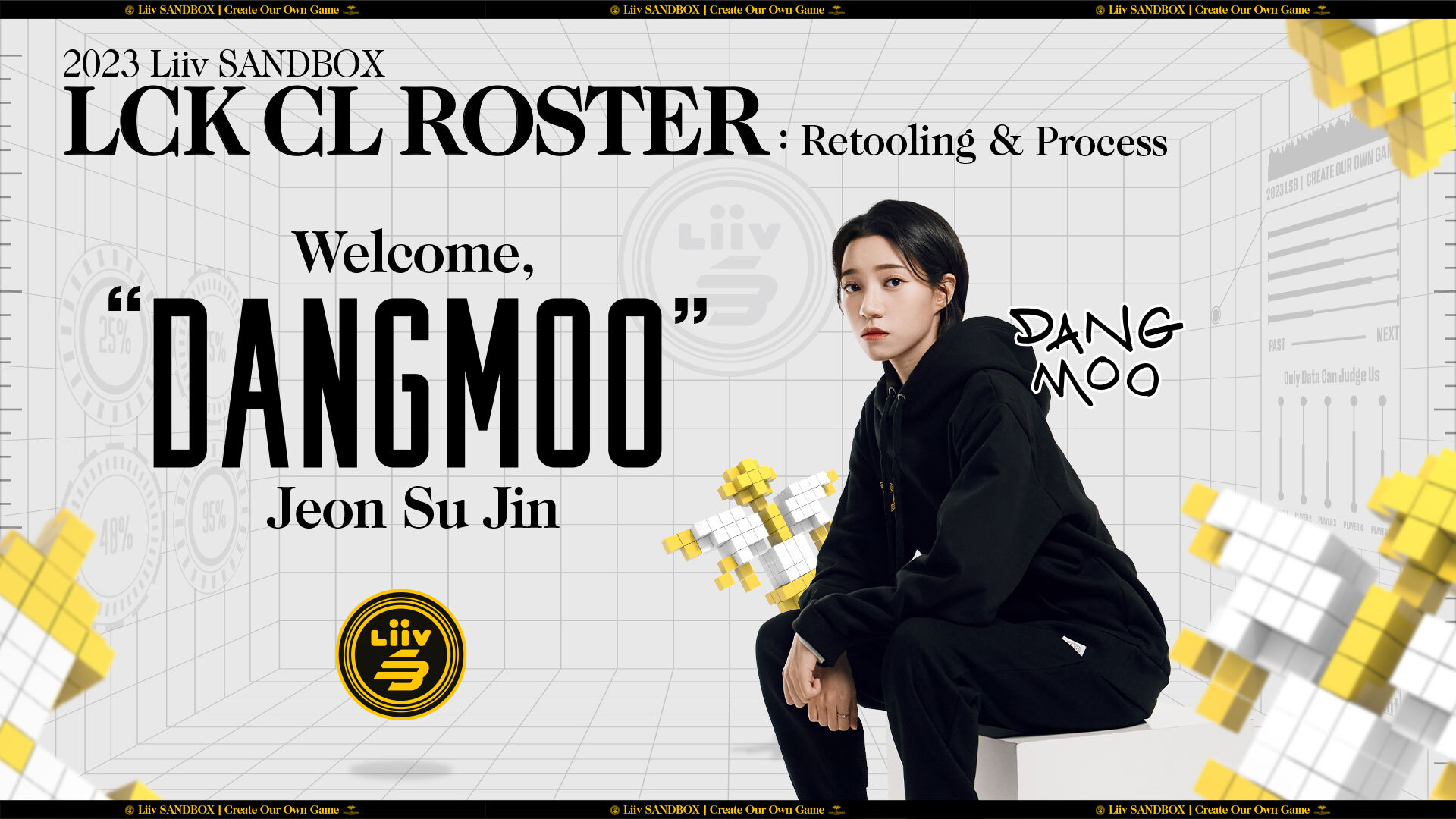 LSB官宣二队新人：现年21岁的辅助选手，还是个长得不错的女孩子-直播吧