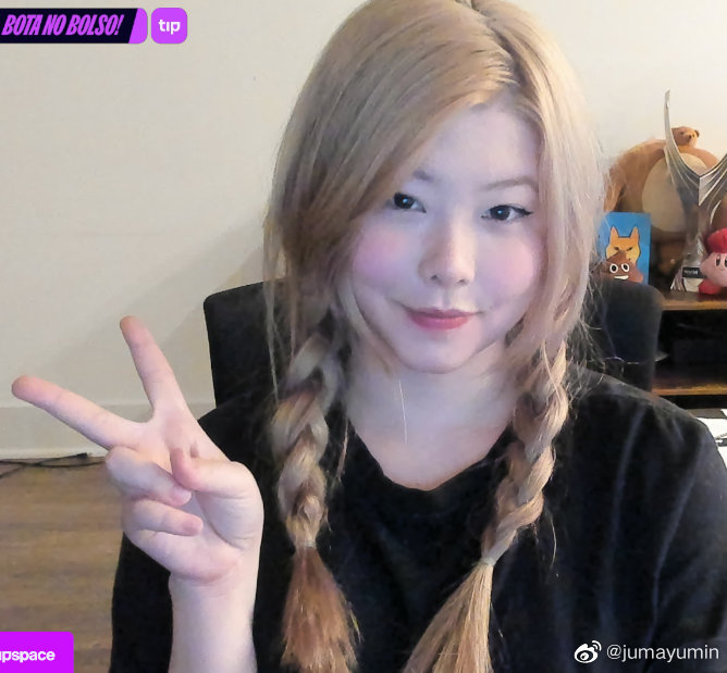 前职业选手mayumin晒照：头发-直播吧