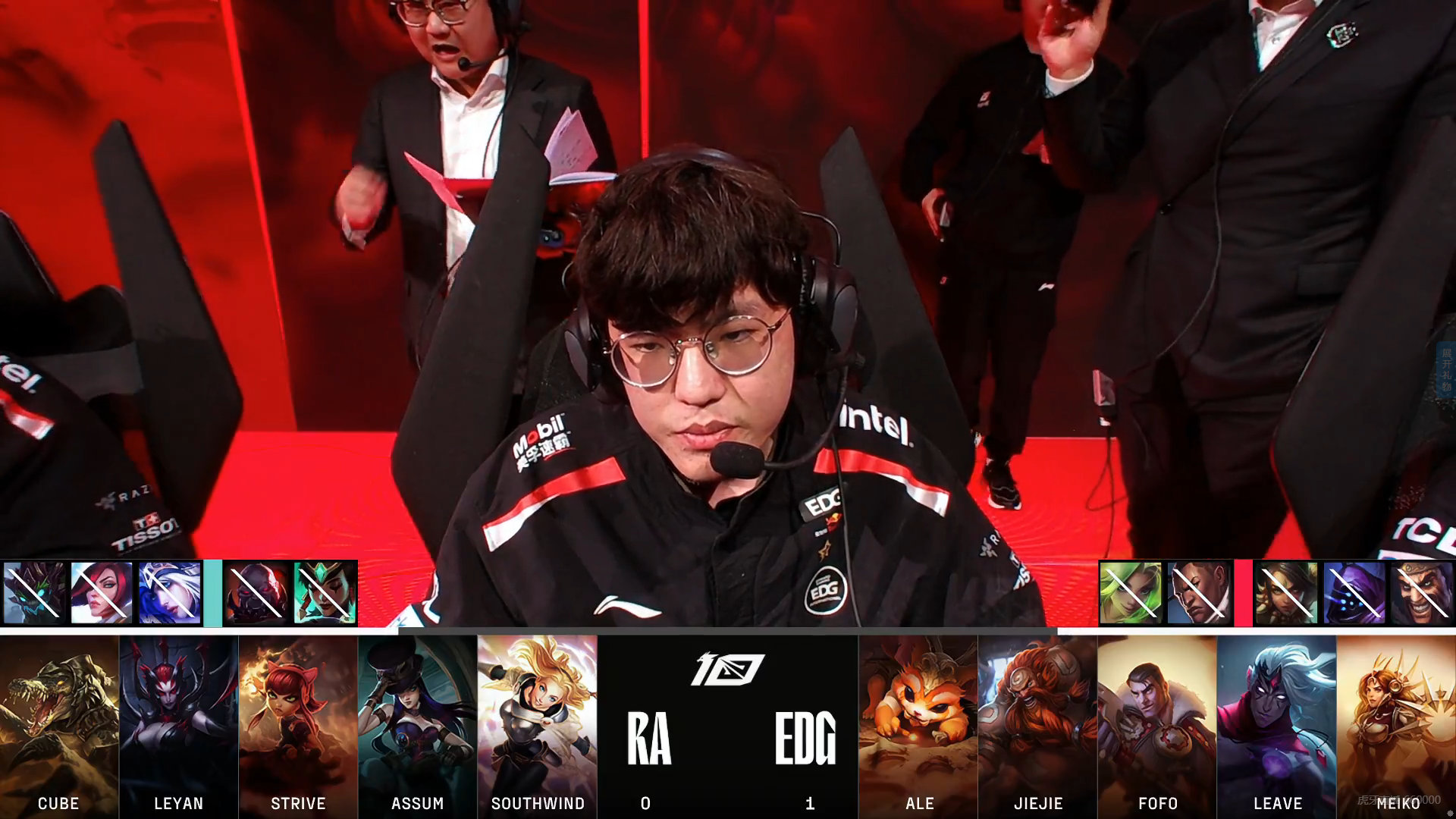 粉丝怒喷EDG被RA扳平比分：edg有史以来最菜的ad，服了-直播吧