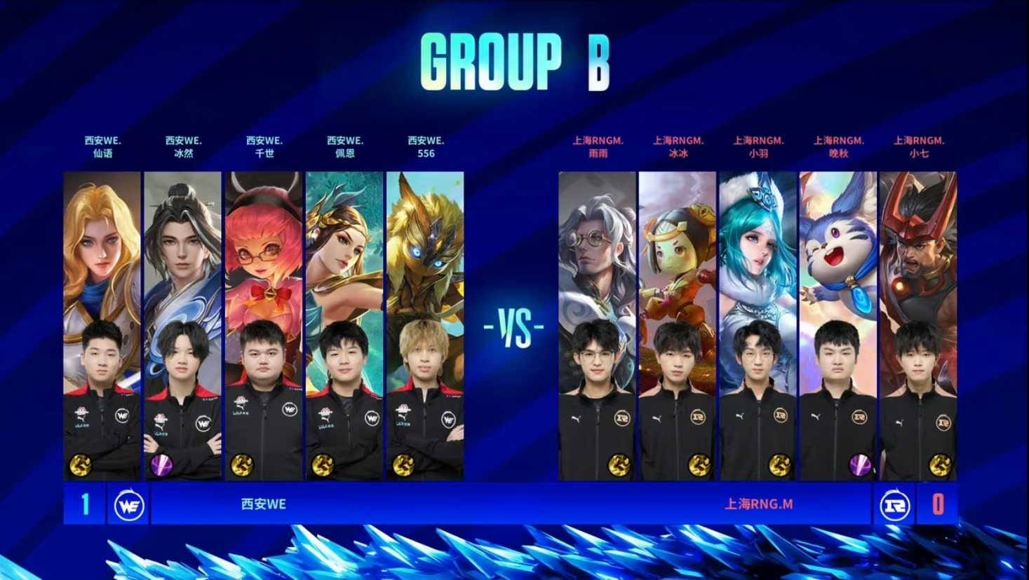 🎮KPL春季赛：冰然宫本无情收割 RNG遭WE横扫无缘第三轮常规赛-直播吧