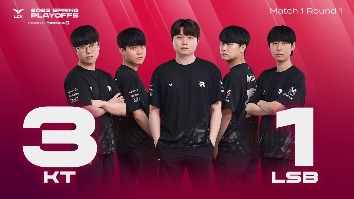 时隔1656天！KT在LCK季后赛舞台上再次取得胜利-直播吧