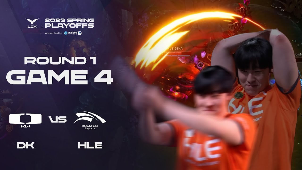 LCK昨日油管封面：HLE以Viper之力 击穿DK-直播吧