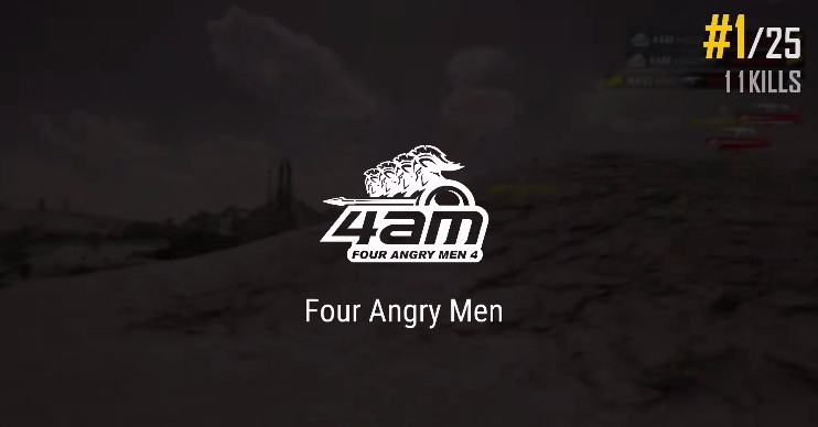 🎮PGS1小组赛R1：有惊无险枪法制胜拿下开门红！4AM十一杀吃鸡-直播吧