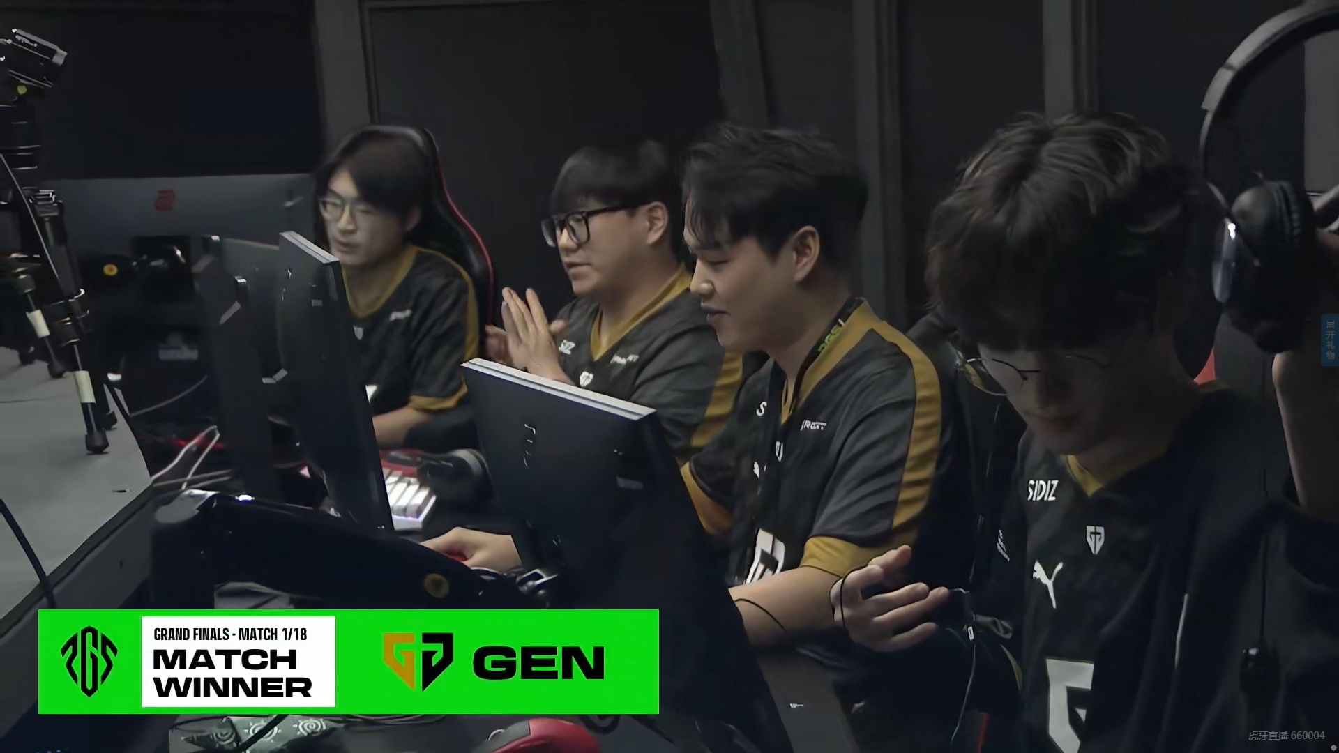 🎮PGS决赛：17、4AM早早被淘汰！GEN高架低轻松击败Tianba吃鸡-直播吧